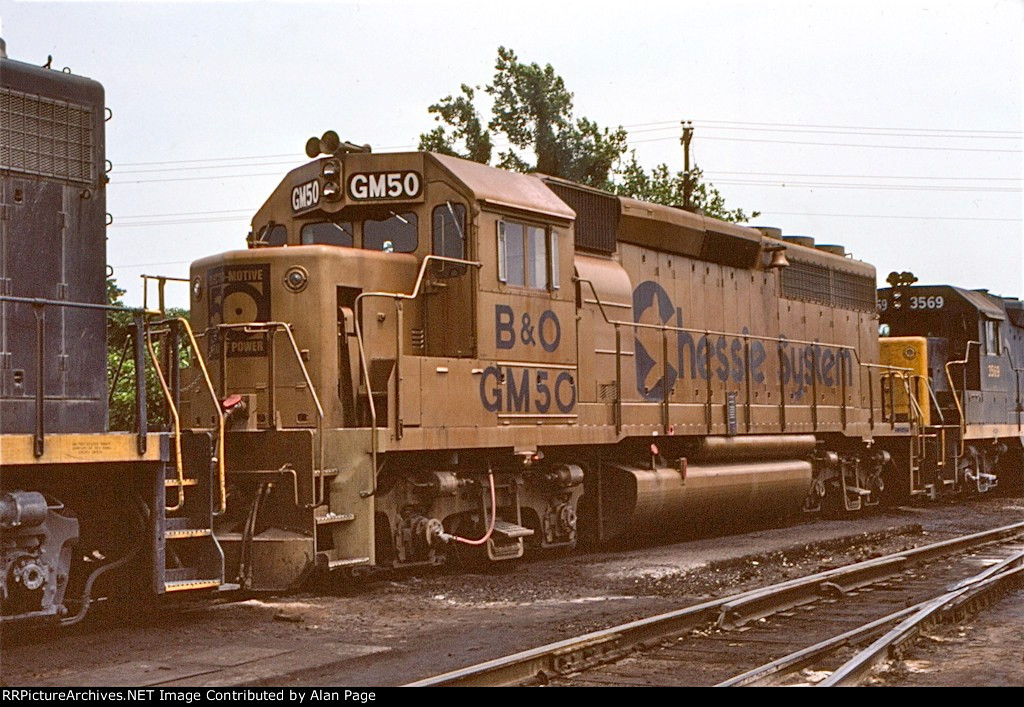 Chessie System B&O GM50